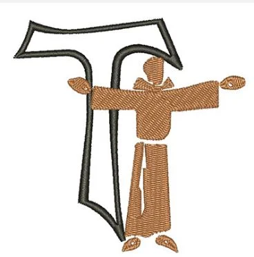 Tau Cross Missal Cover — Custom Missal & Breviary Covers