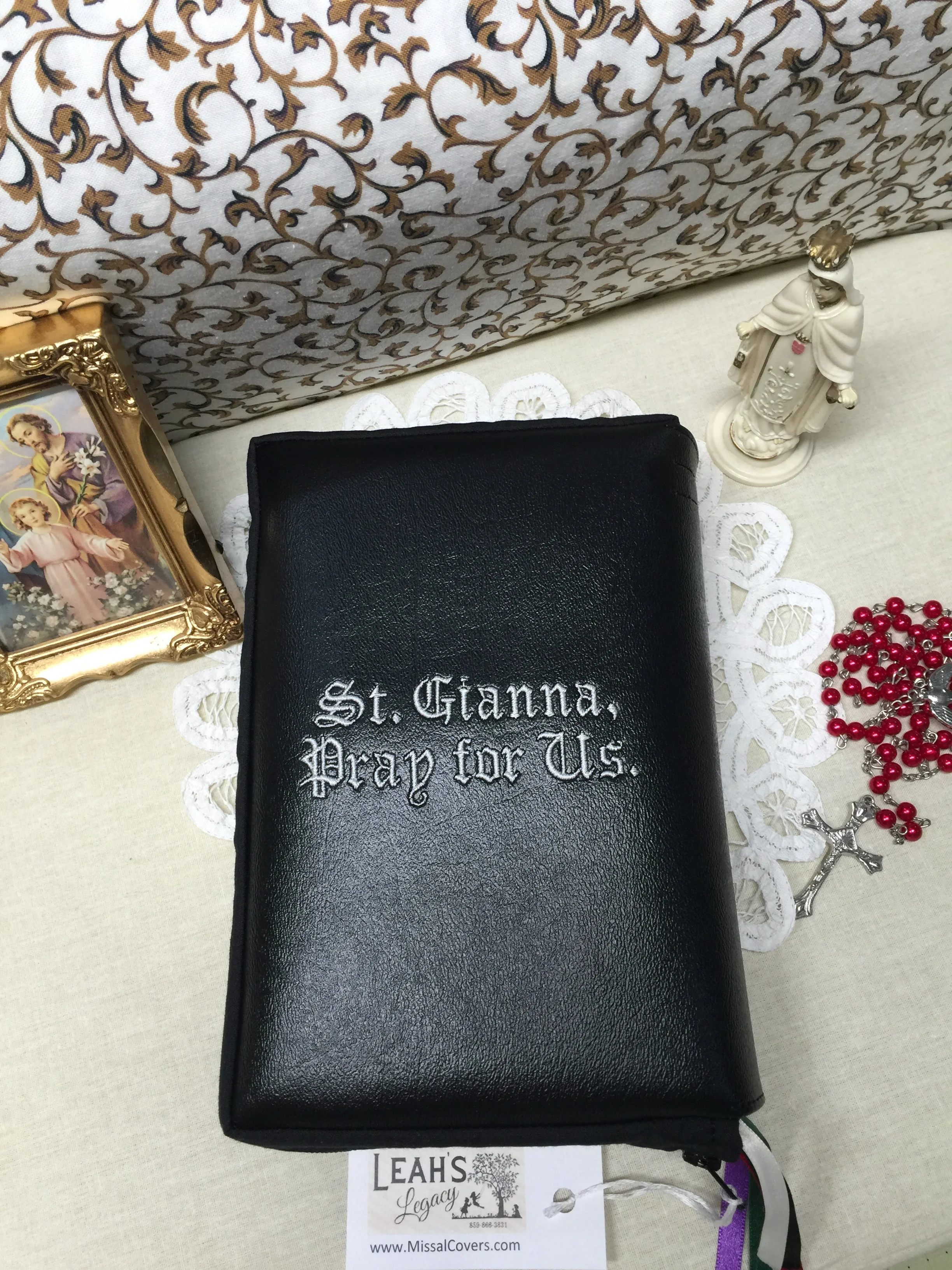 Holy Family Missal Cover — Custom Missal & Breviary Covers