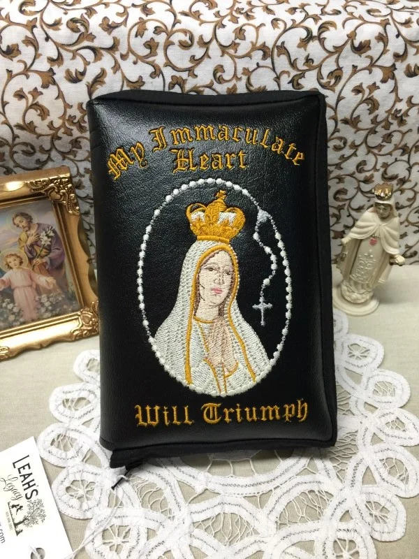 Message of Fatima Missal Cover — Custom Missal & Breviary Covers