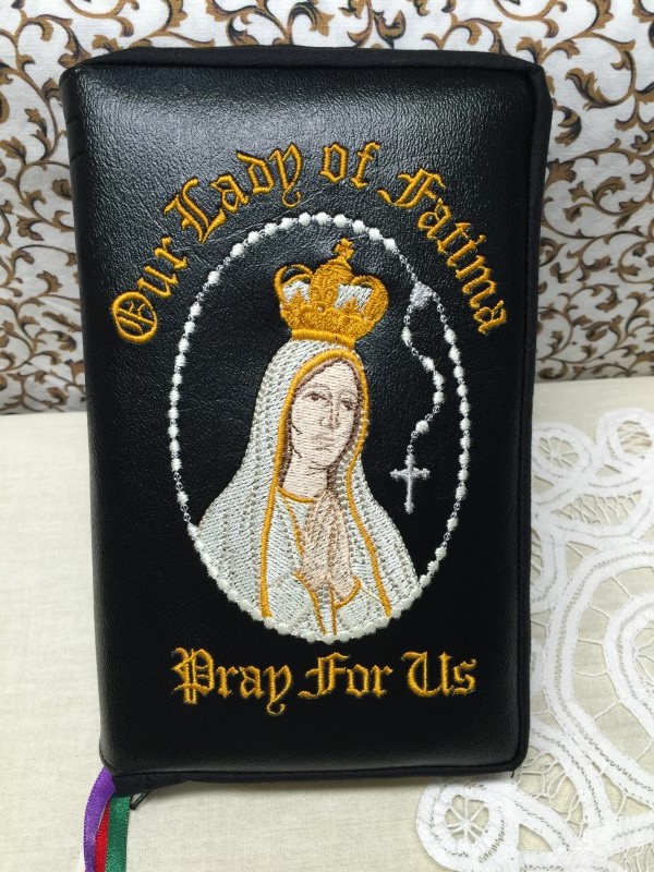 Message of Fatima Missal Cover — Custom Missal & Breviary Covers