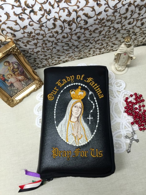 Message of Fatima Missal Cover — Custom Missal & Breviary Covers