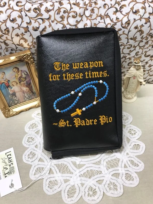 Rosary Missal Cover — Custom Missal & Breviary Covers