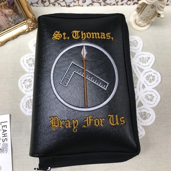 St. Thomas the Apostle Missal Cover — Custom Missal & Breviary Covers
