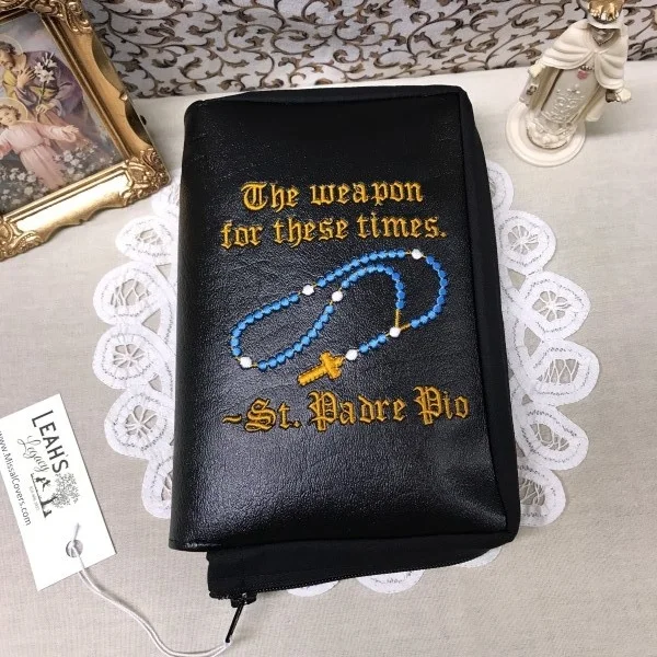 Rosary Missal Cover — Custom Missal & Breviary Covers