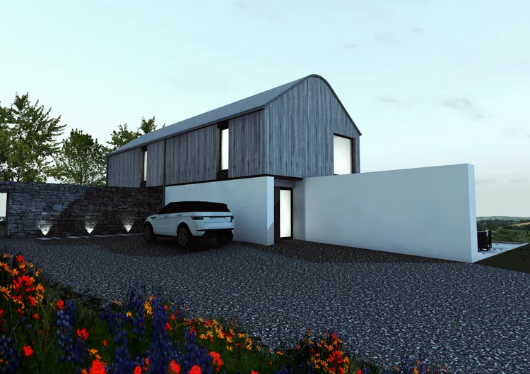 NEST Architects - McCRACKEN HOUSE, COOKSTOWN - DWELLING ON A FARM ...