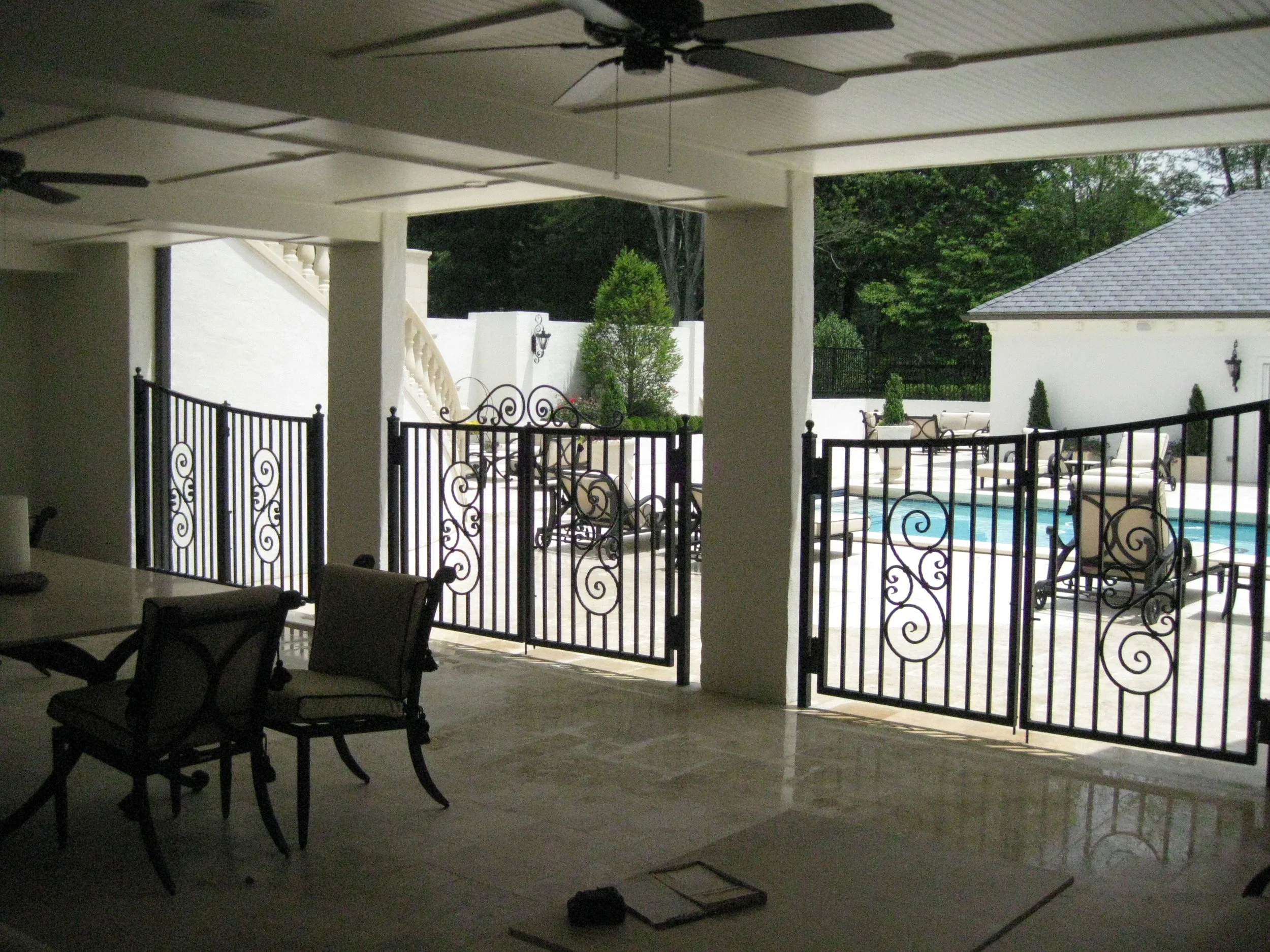 Custom Metal Railings — Stair, Deck, Pool Railings — Creative Metal Design