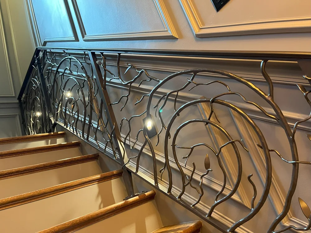 Custom Metal Railings — Stairway, Patio, Deck, Pool Railings — Creative ...