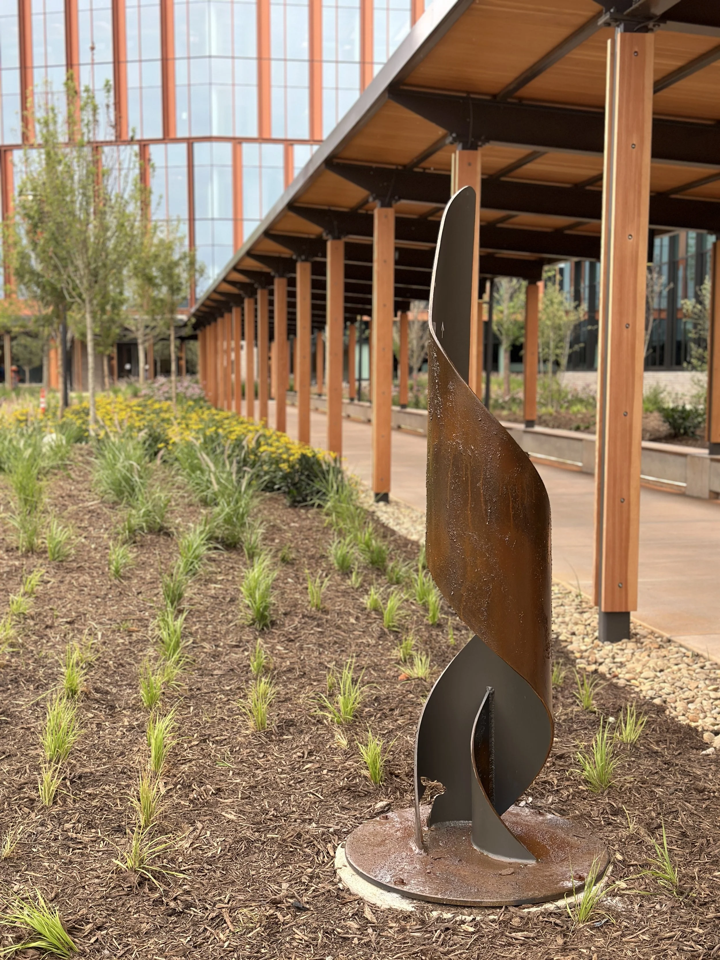 Custom Metal Sculpture — Wrought Iron - Aluminum - Steel - Corten ...