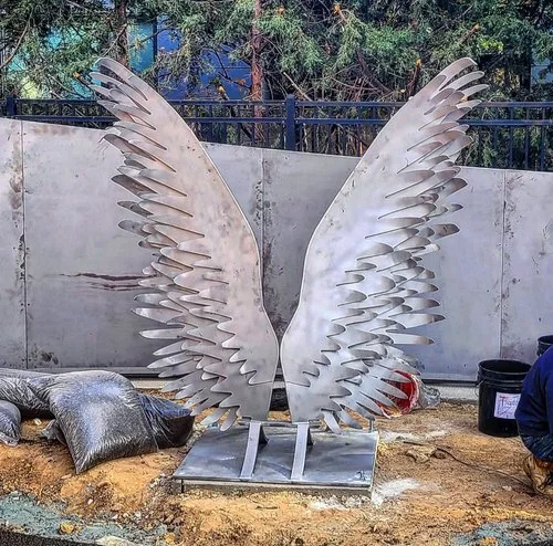 Custom Metal Sculpture — Wrought Iron - Aluminum - Steel - Corten ...