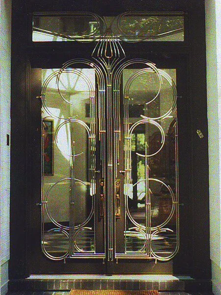 Custom Metal Entry Doors — Screen & Hollow Doors — Creative Metal Design