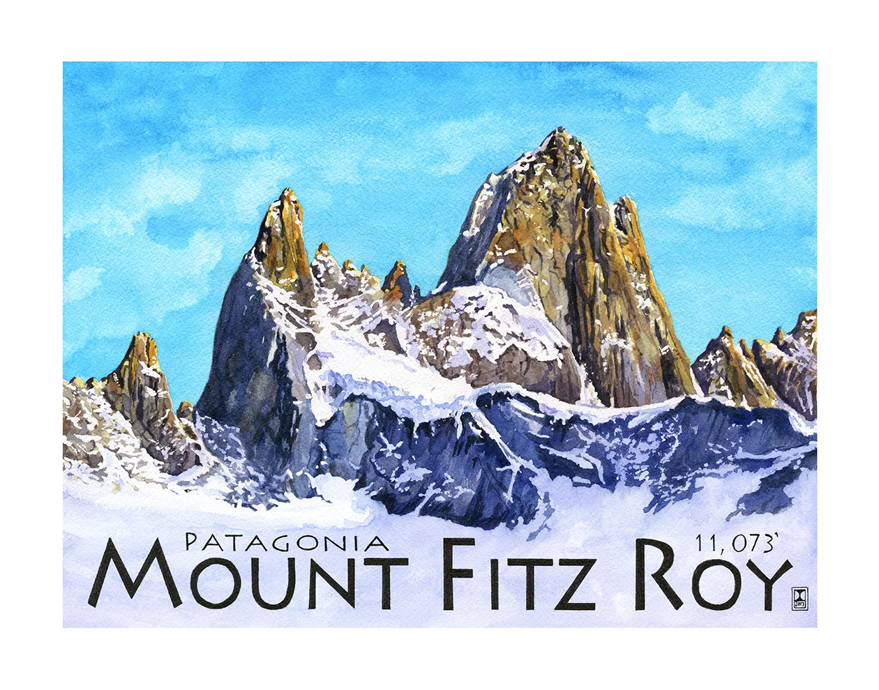 Mount Fitz Roy — Dave Christian Art