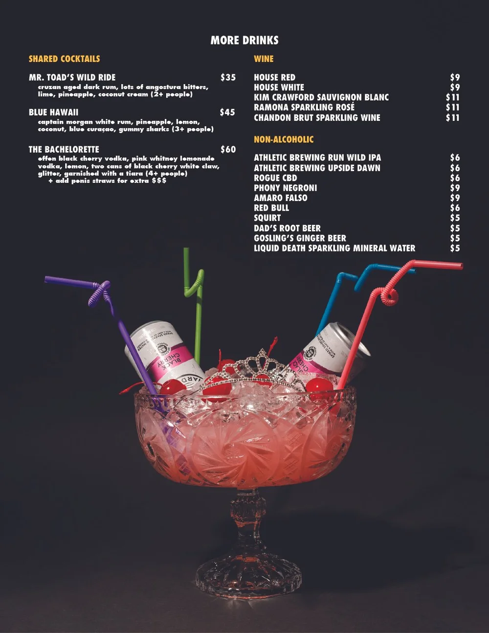 Menu — Bait Shop