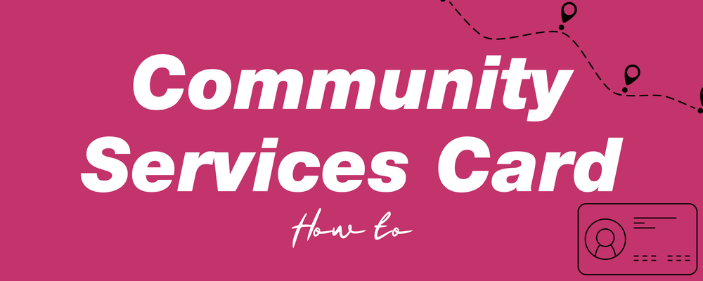 Community Services Card | VUWSA