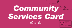 Community Services Card | VUWSA