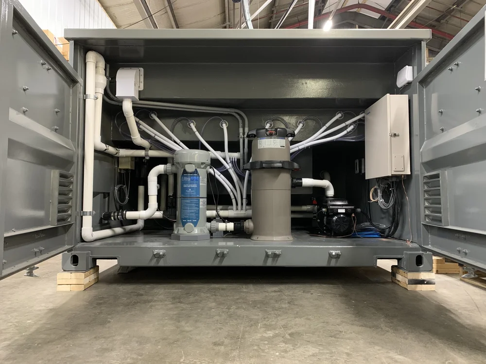 40ft Shipping Container Pools with Stairs for Sale - Shipping Container ...