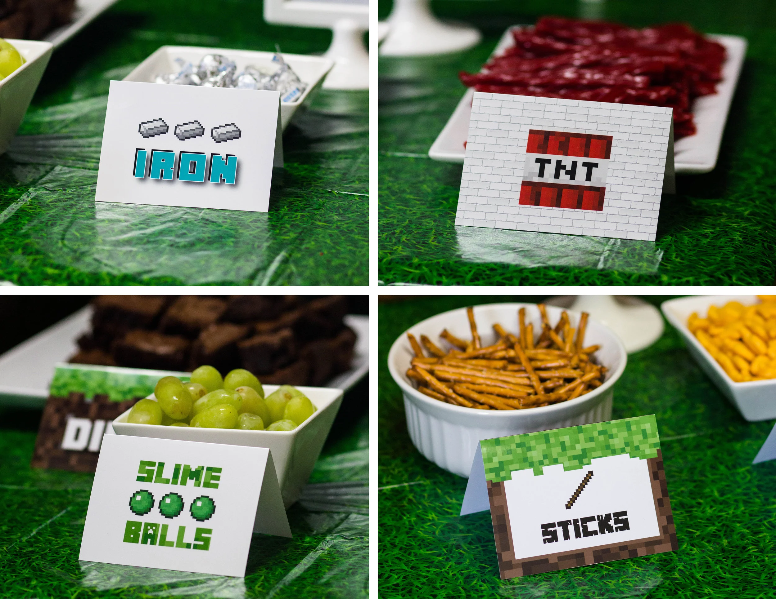 MineCraft Party Planning And Free Printables MKKM Designs