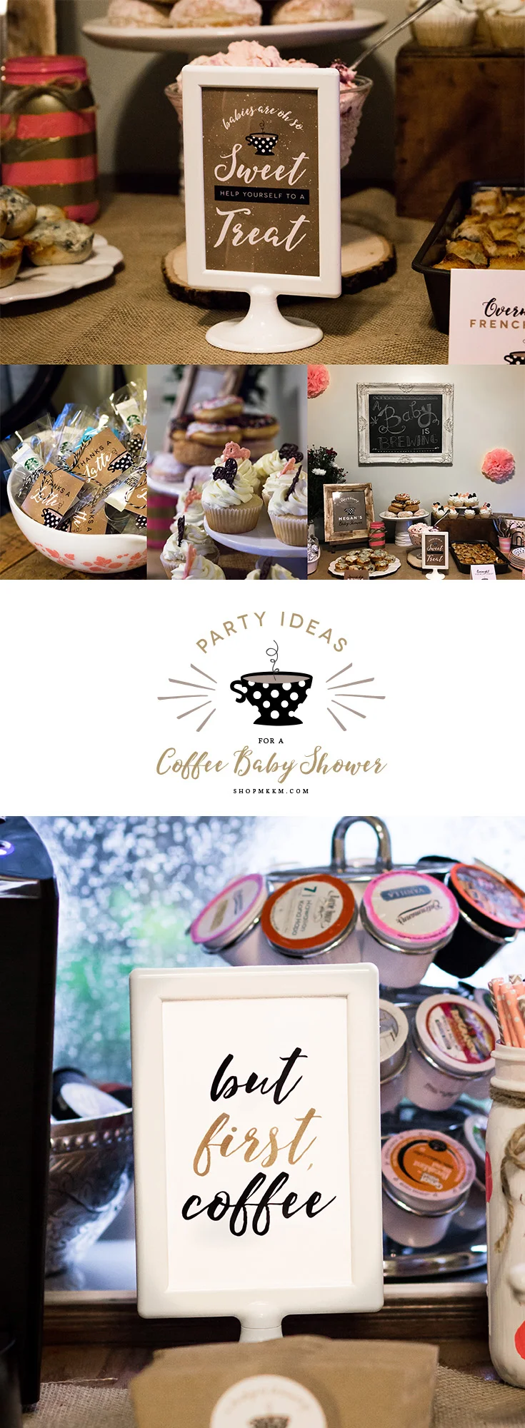A Baby Is Brewing: A Coffee & Tea Baby Shower — Merry + Grace Design Co.