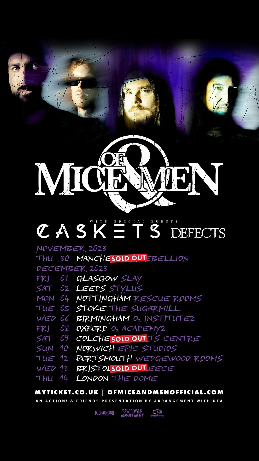 Of Mice And Men Band Album Covers