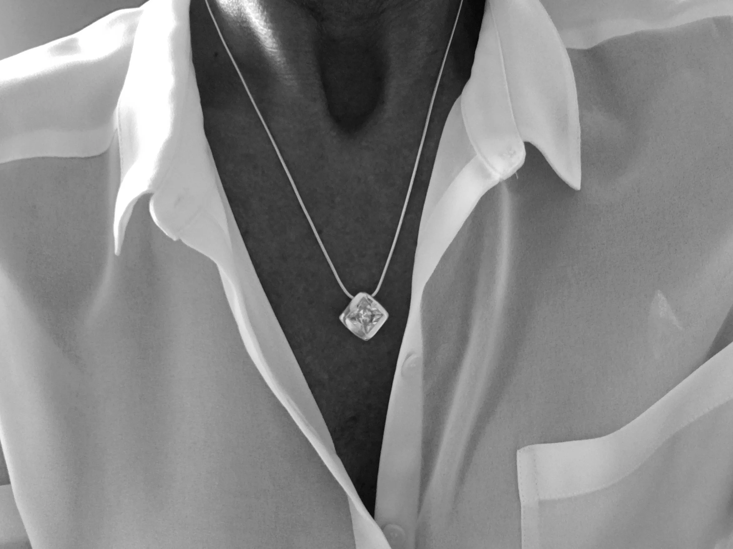 Jeweled Princess Script Necklace — Serenity Jewels