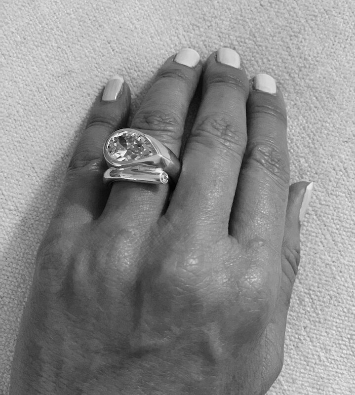 Liquid Gem Ring — Serenity Jewels