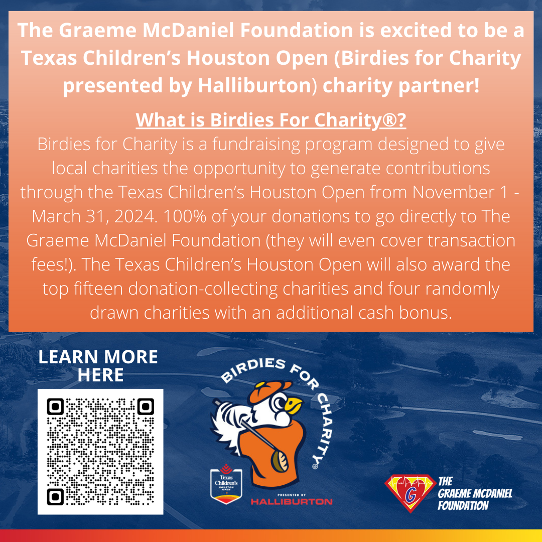 Events & More — The Graeme McDaniel Foundation