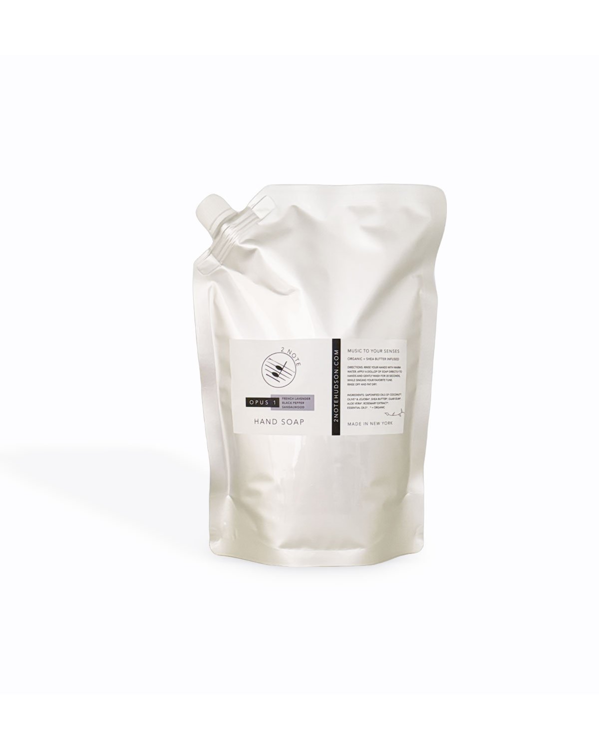 OPUS 1 HAND SOAP — 2 NOTE