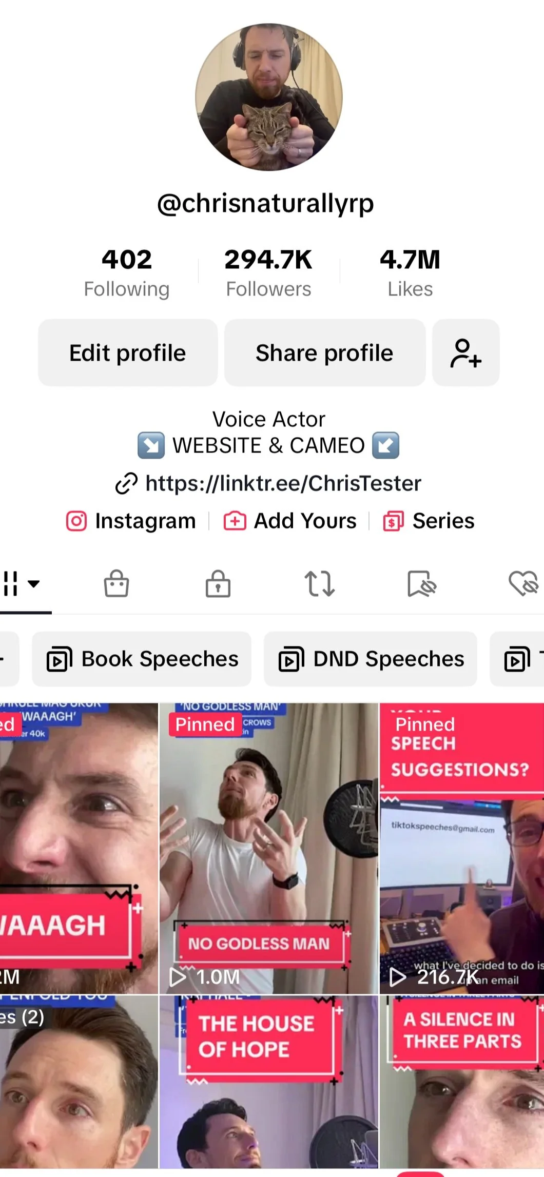 Monologues — Christopher Tester