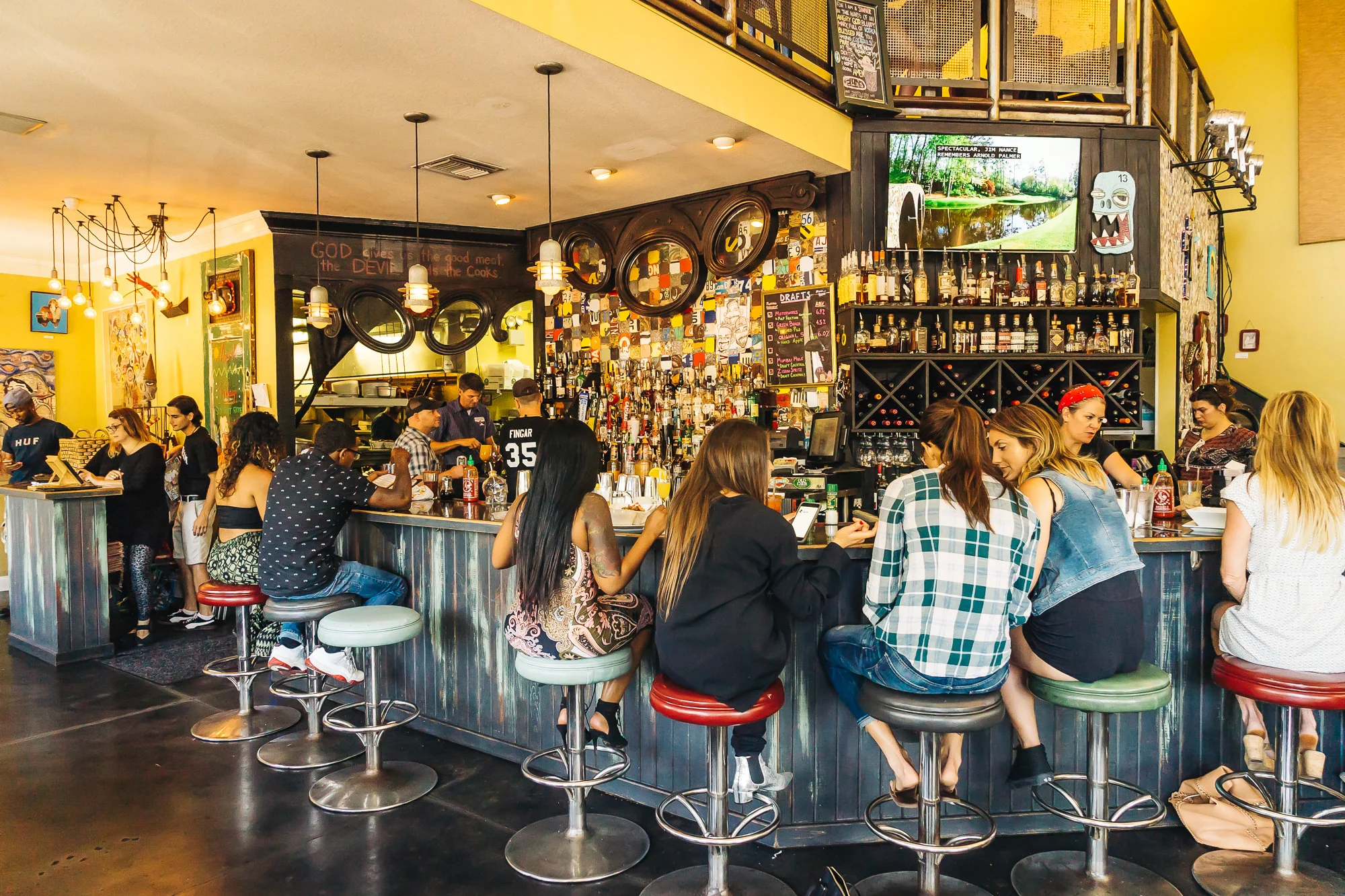 Soul Food Sundays at Ella's Americana Folk Art Cafe in Tampa, Florida ...