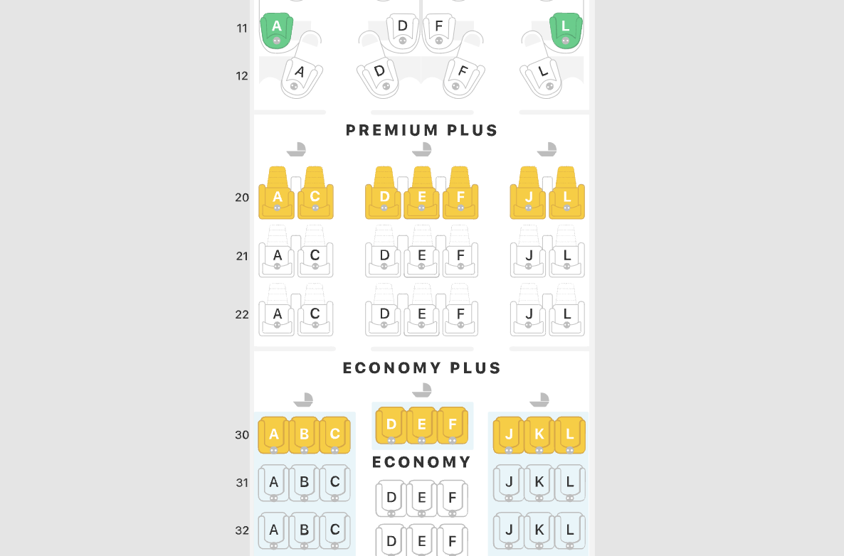 United Premium Plus Experience from Denver to Narita, Japan - Travel ...