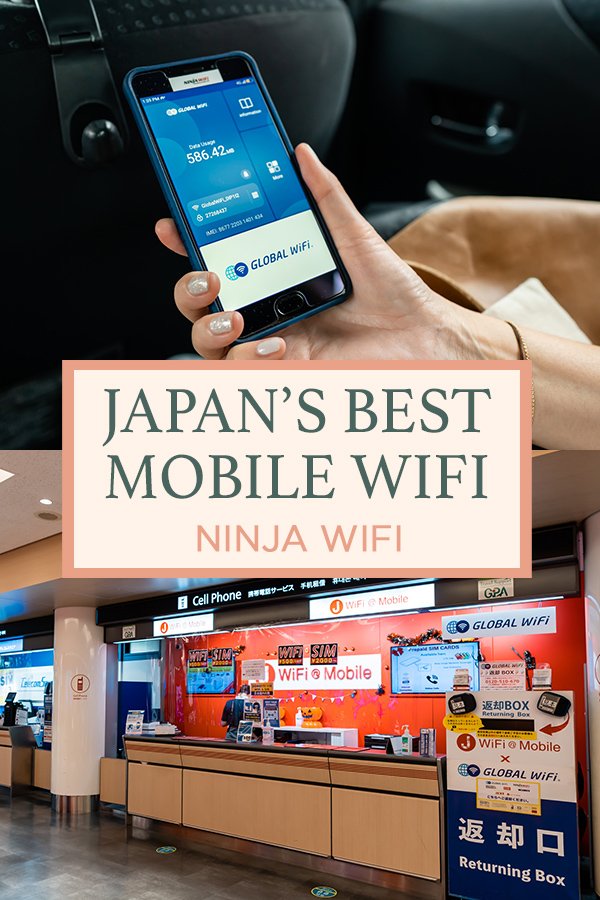 How to Rent Japan's Best Portable WiFi - Ninja WiFi - Travel Pockets