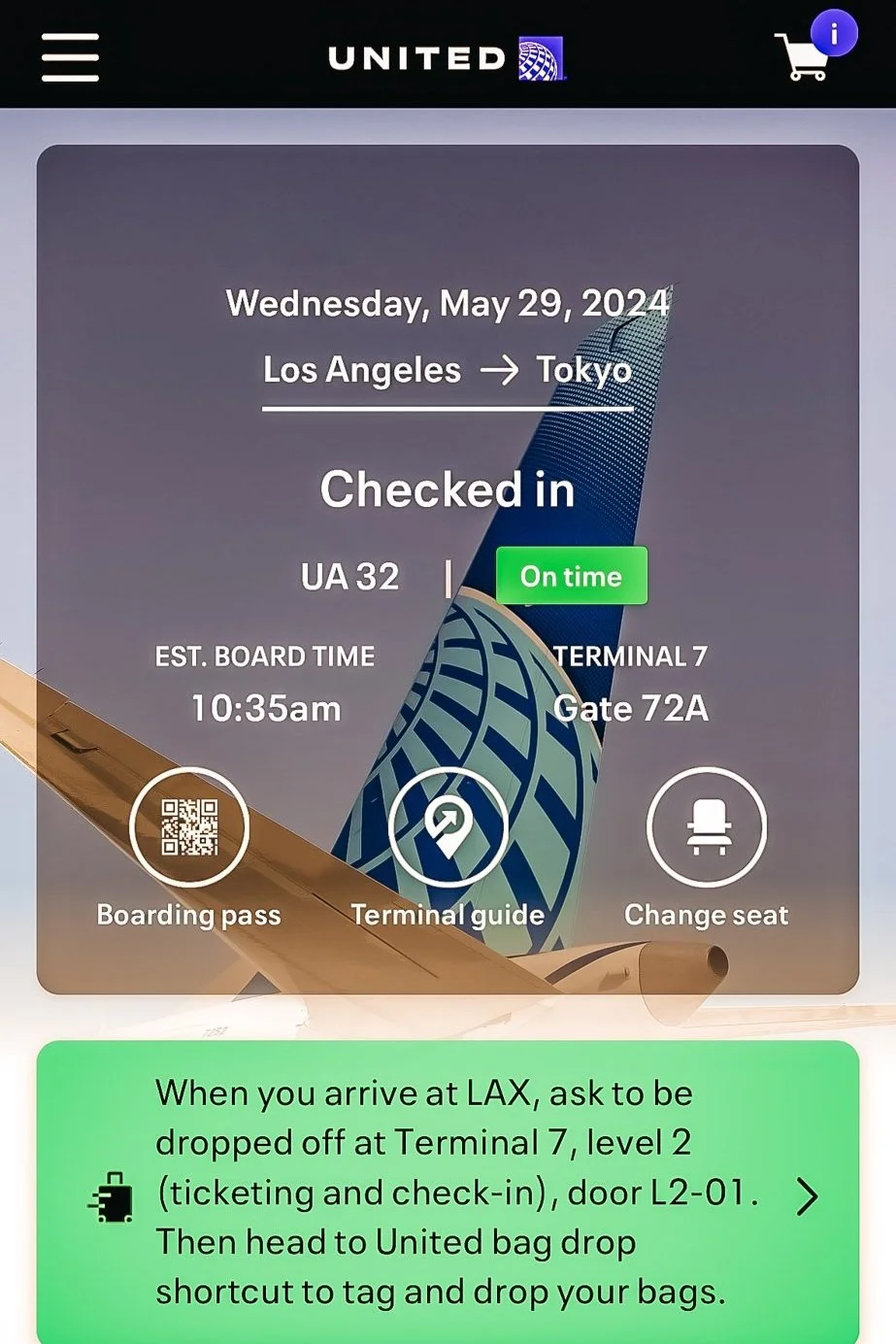 United Economy and Economy Plus Experience from LAX to NRT - Travel Pockets