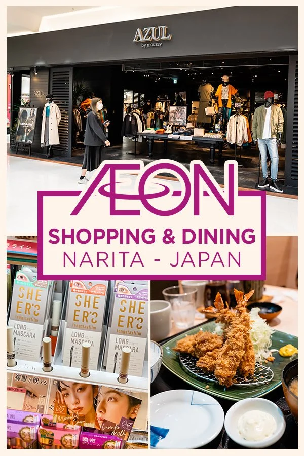 Shopping and Dining at Aeon Mall in Narita Japan - Travel Pockets