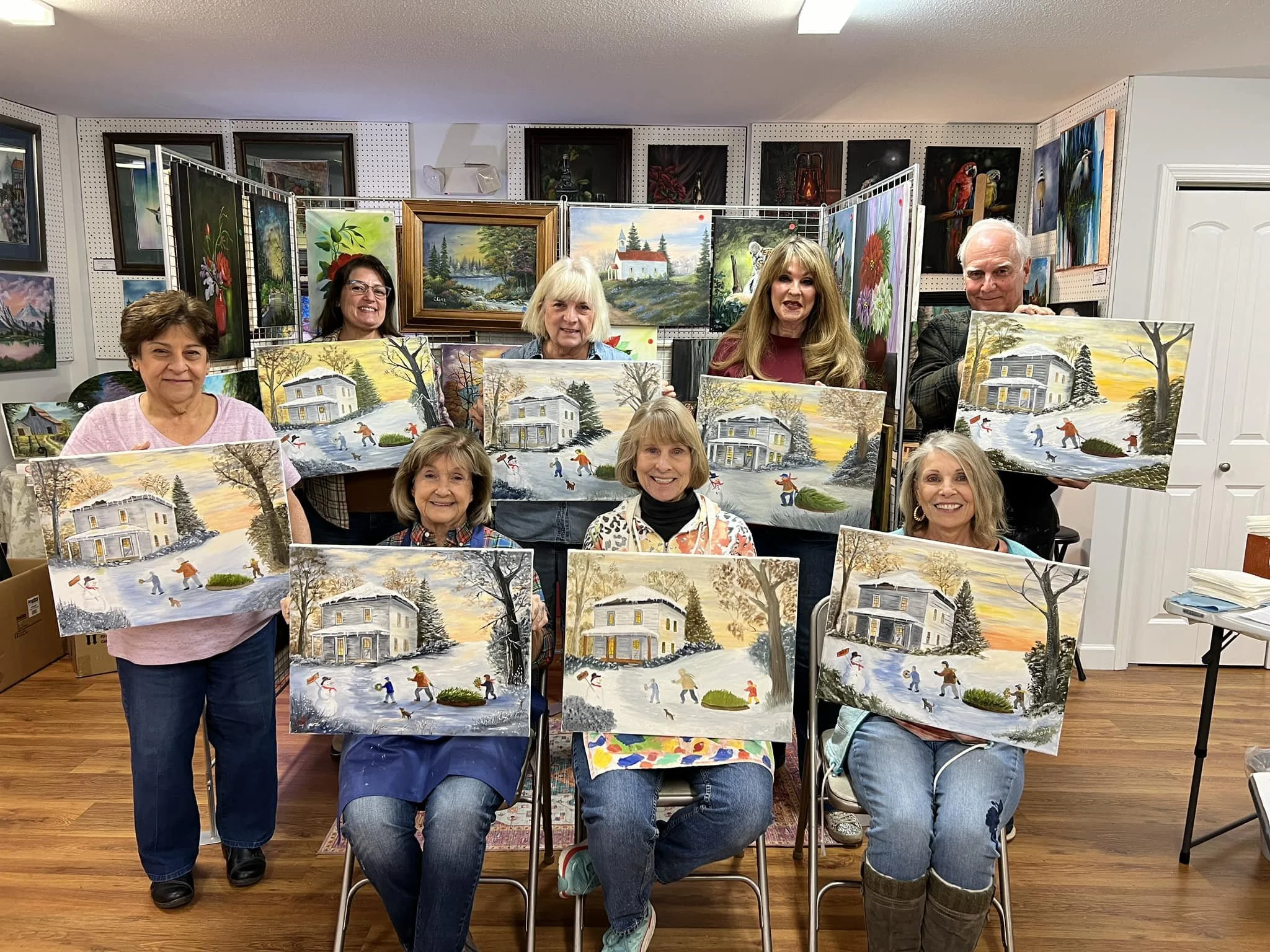 Happy Little Paintings