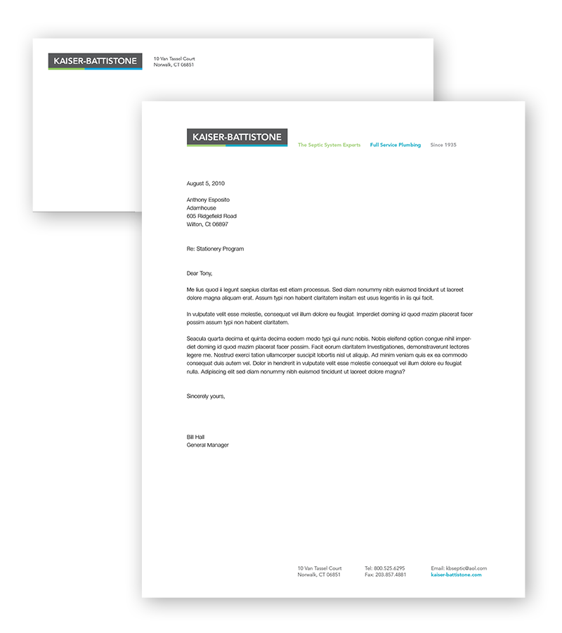 Kaiser Letterhead