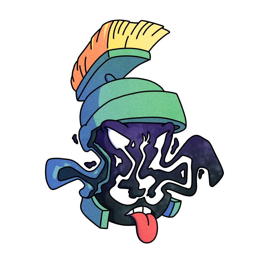 Trippy Graffiti Characters