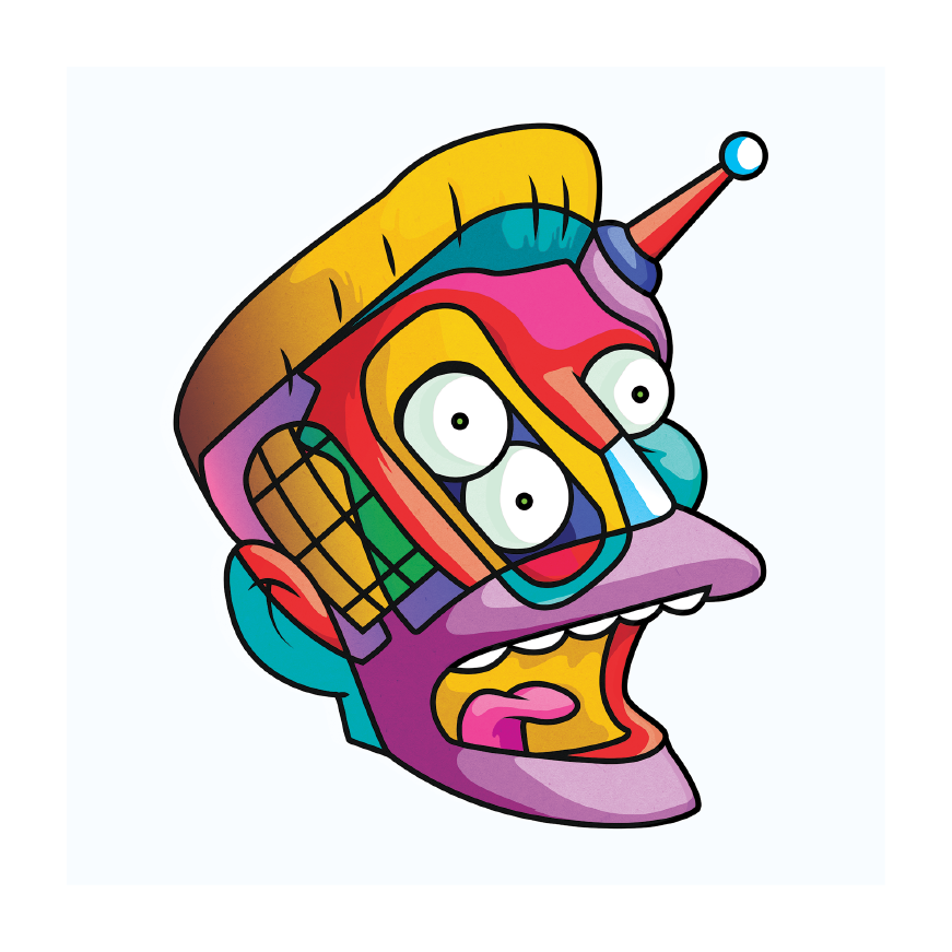 Trippy Cartoon Drawings