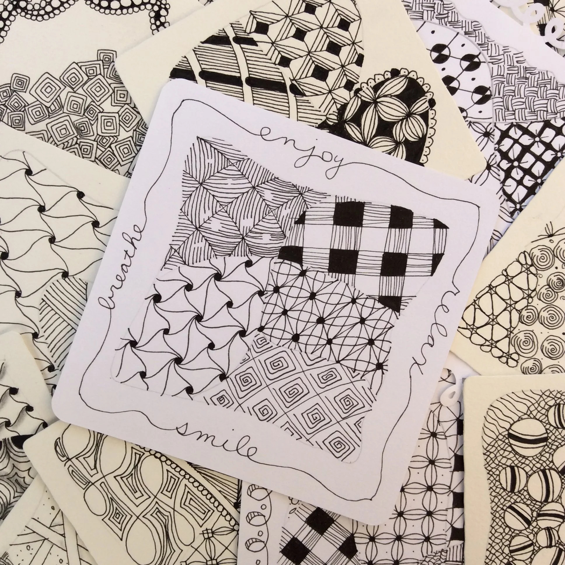 Introduction to Zentangle® Class — linedotcalmlinedotcalm