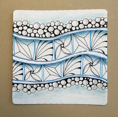 LineDotCalm Zentangle