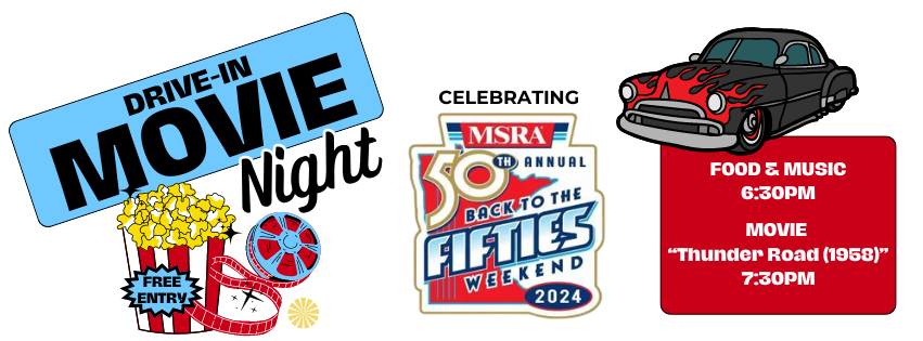Back to the 50's - Drive-in Movie Night | Twin Cities 400 Tavern