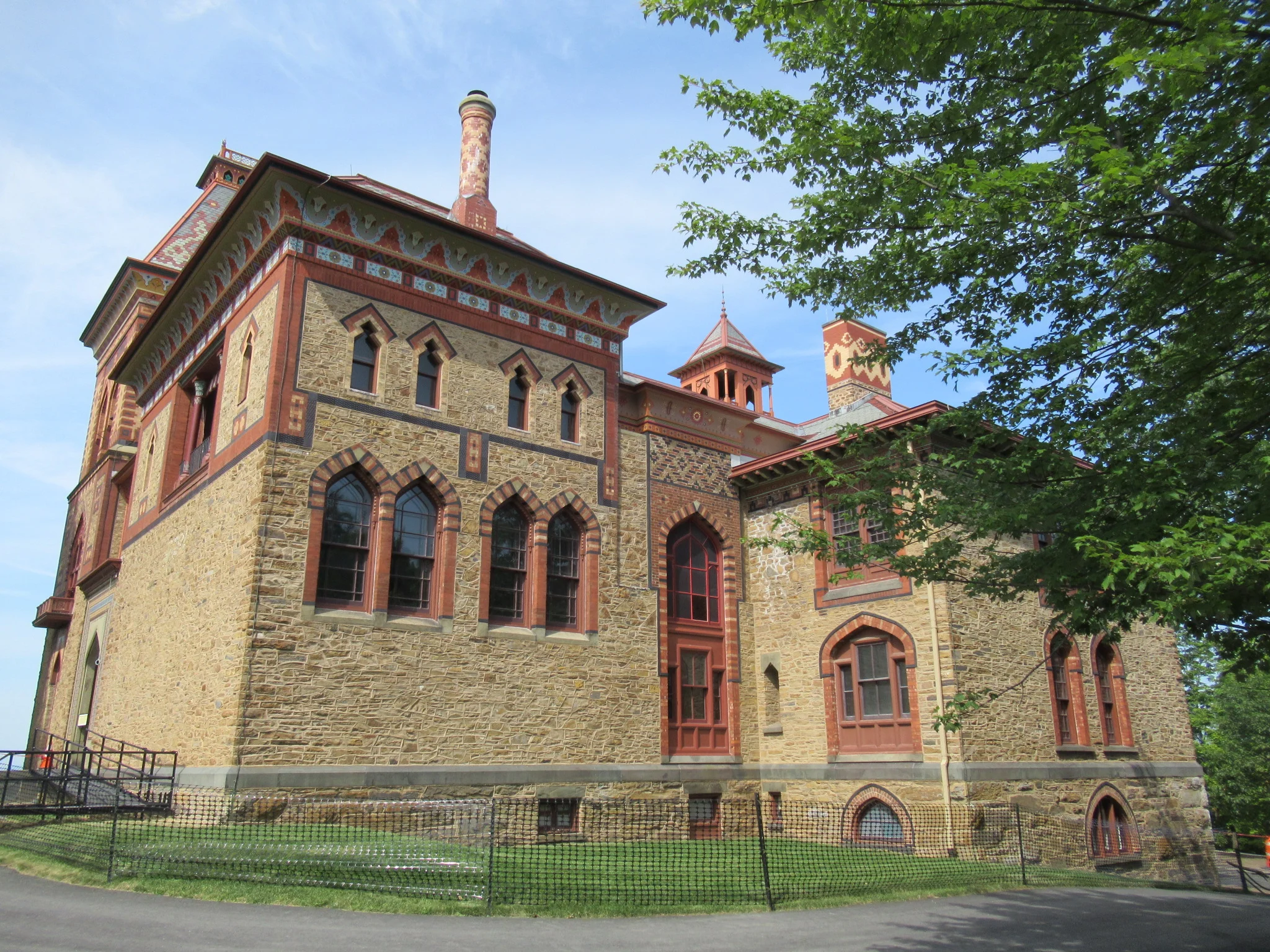 Frederic Church's Home Olana Photos by Arthur Brady — Resident Life at ...