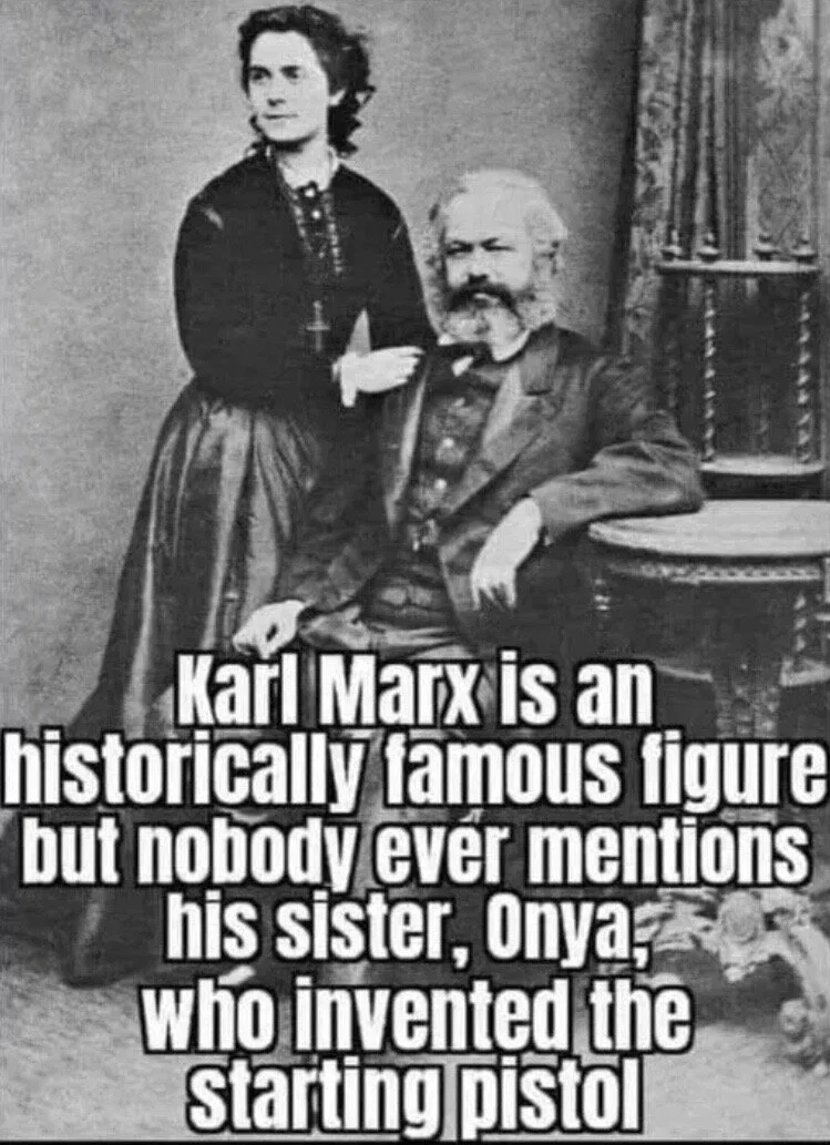 Karl Marx's Sister Onya Invented Something Too — Resident Life at ...