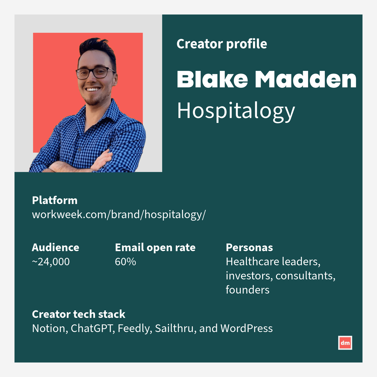 Makers: Blake Madden, Hospitalogy — David McCarthy