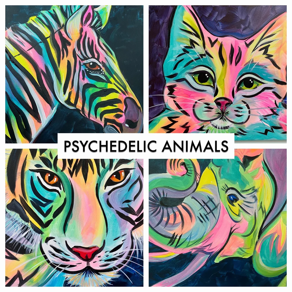 Trippy Animal Cover Photos