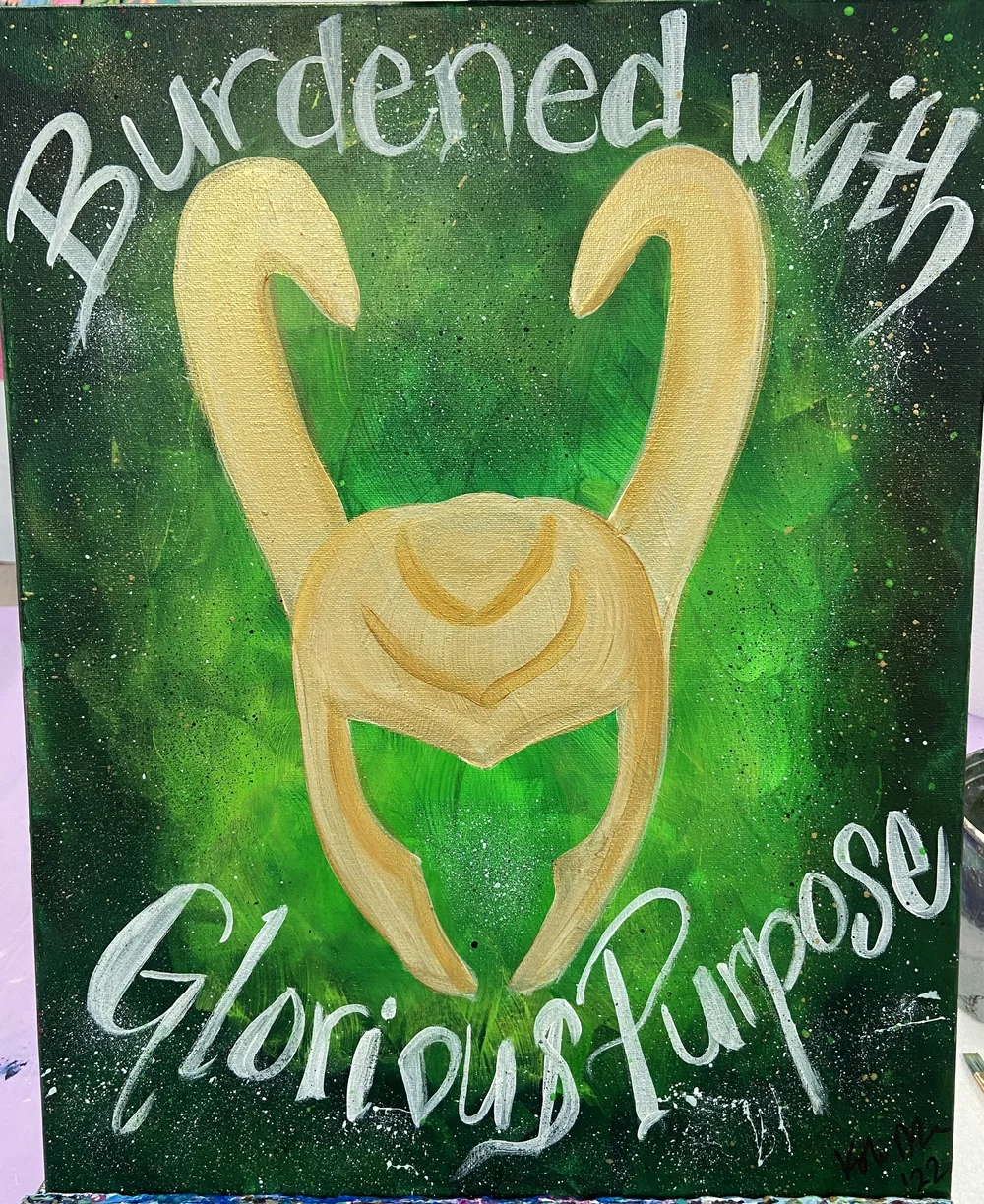 Loki God Of Mischief Poster