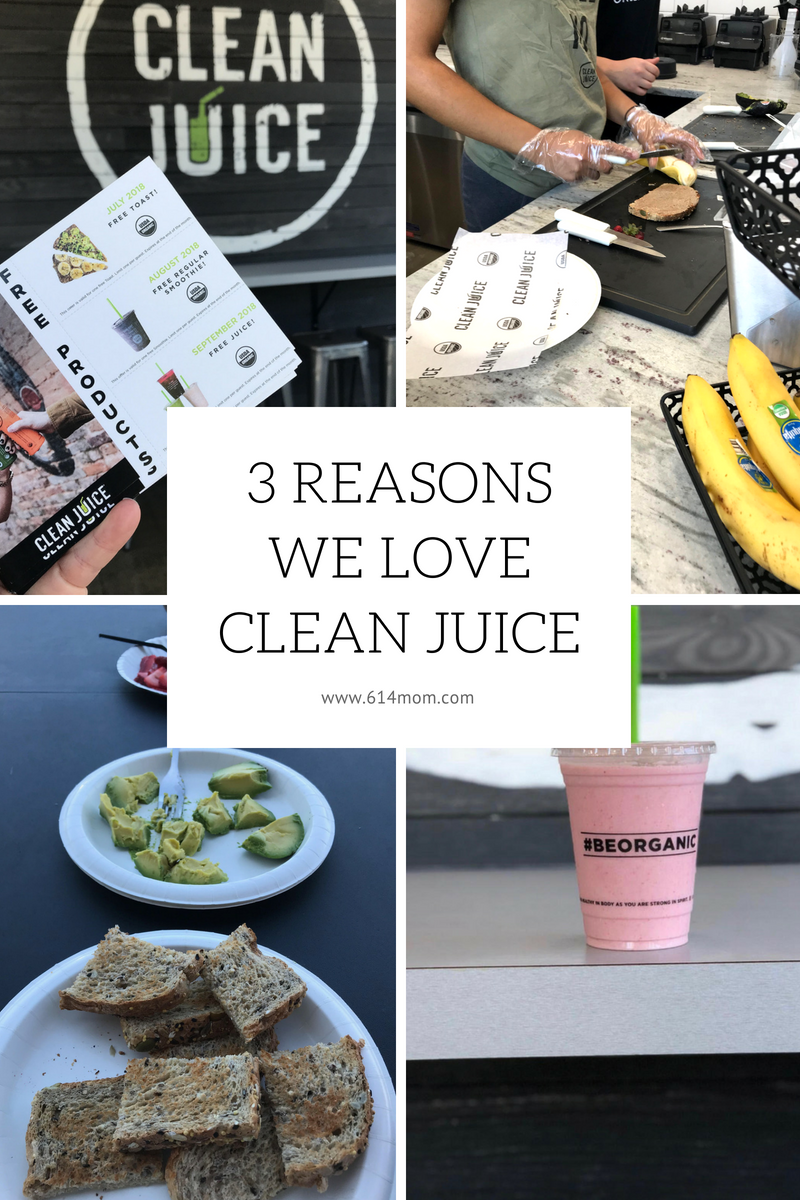 3 Reasons to Love Clean Juice — 614 Mom