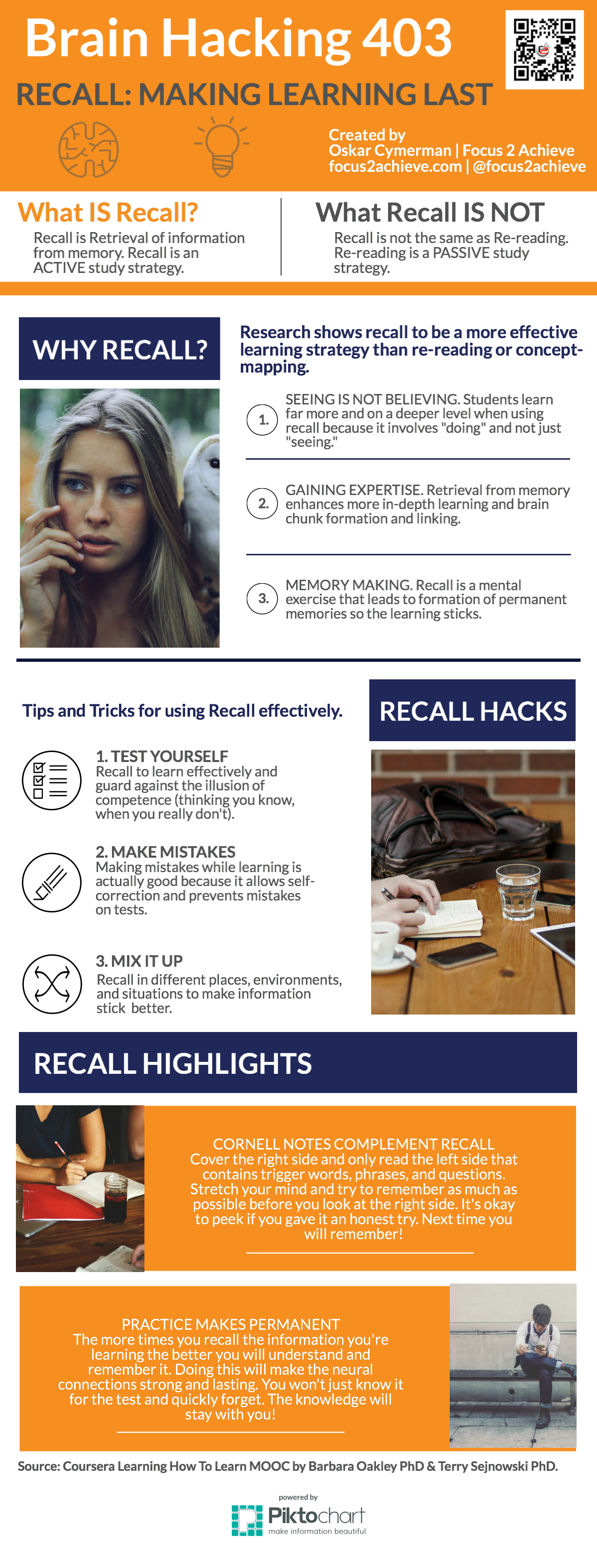 CRUSH SCHOOL - Brain Hacking 403: Recall - Making Learning Last