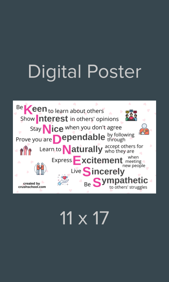 CRUSH SCHOOL - Kindness