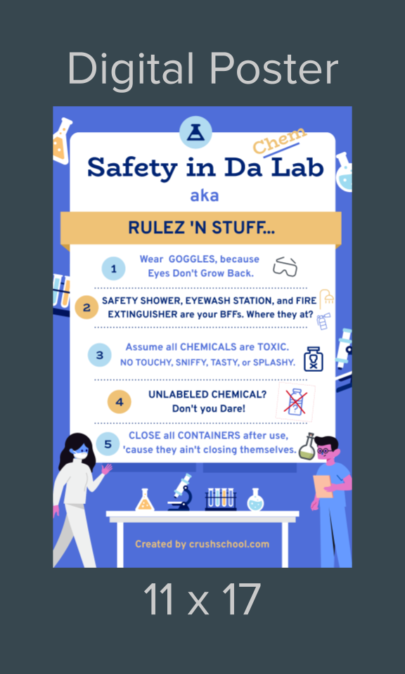 CRUSH SCHOOL - "Safety in Da Chem Lab" - Funny