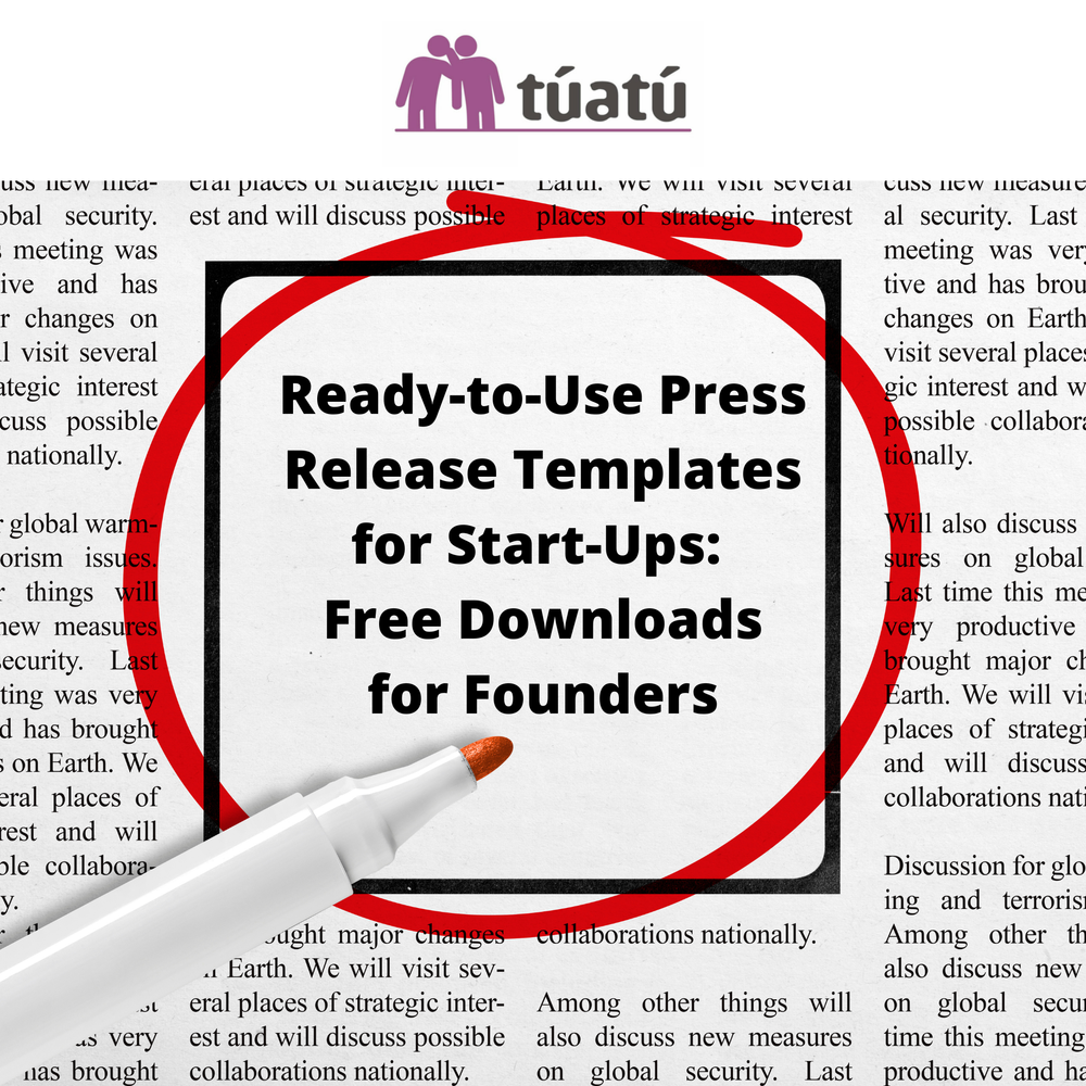 10 Ready-to-Use Press Release Templates for Start-Ups: Free Downloads ...