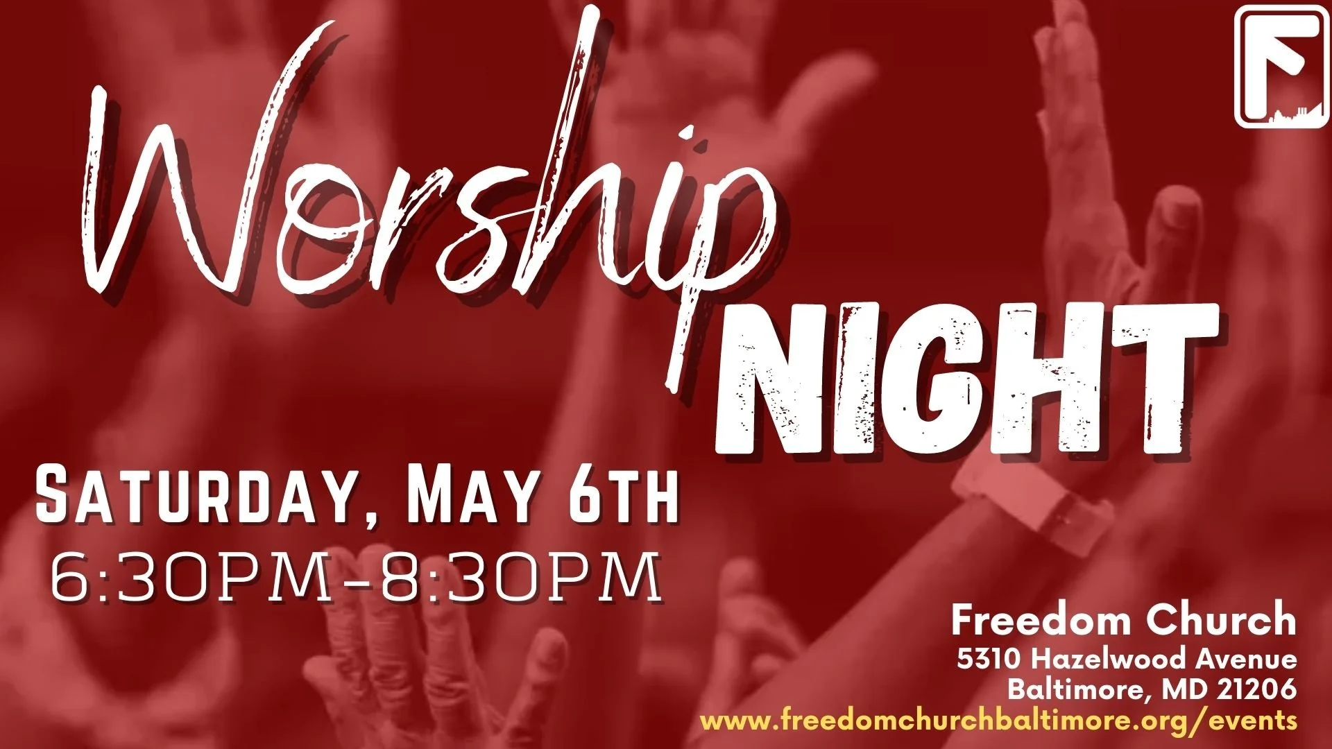 Upcoming Events — Freedom Church Baltimore